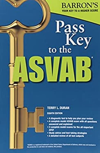 Pass Key to the ASVAB Paperback Terry L. Duran 9781438004990| eBay