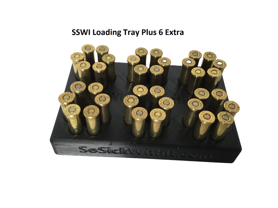 SSWI 357 38 Special Revolver Speed Loader, Loading Tray and Carrying ...
