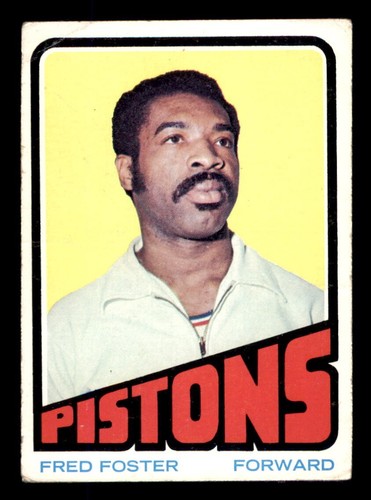 1972 Topps Basketball #66 Fred Foster PR *e1 | eBay