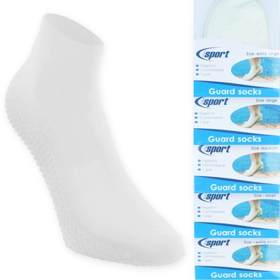 PAIR CHILDS / ADULT LATEX WATERPROOF SOCKS Swimming Pool Aqua Shoe ...