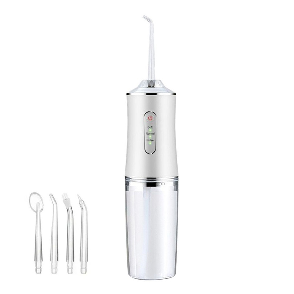 New Cordless Water Flosser Dental Oral Irrigator Travel Teeth Cleaner ...
