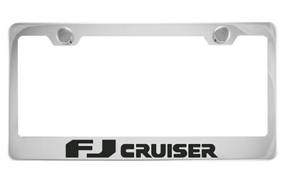Toyota FJ Cruiser Chrome License Plate Frame | eBay