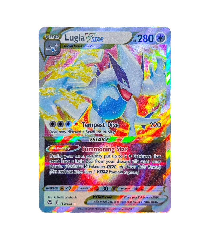 Preços baixos em Lugia VSTAR 139/195 Swsh12: Sword & Shield - Silver ...