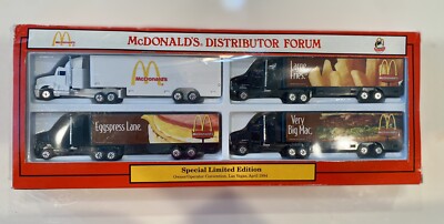 McDONALD'S SPECIAL LIMITED EDITION DISTRIBUTOR FORUM COLLECTIBLE 4 ...