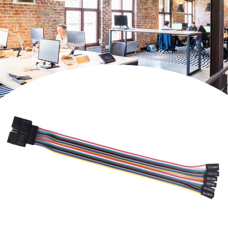 PC Host Power Switching Adapter Cable for Mainboard PC Host Front Panel ...