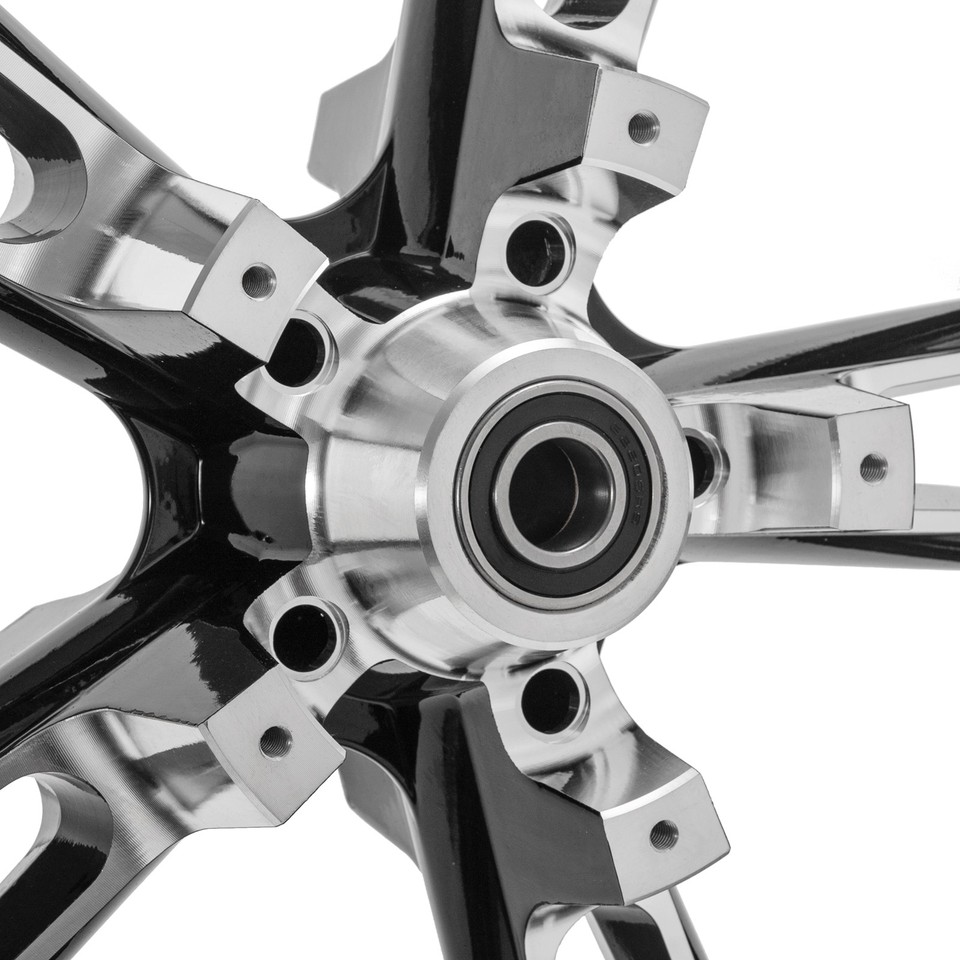 21X3.5 Front Enforcer Wheel & Rotors for Harley Touring Street Glide ...