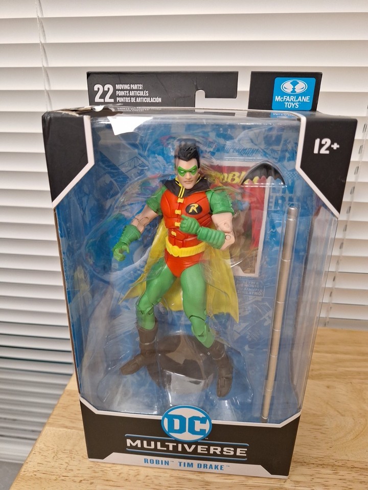 Tim Drake Reborn Robin 7" McFarlane Toys DC Multiverse * Packaging ...