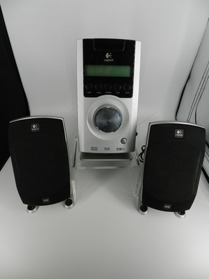 Logitech Z-5500 THX Surround Speaker System Control Unit POD/Speakers ...