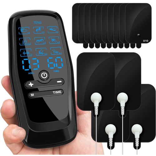Dual Channel TENS Unit for Pain Relief Rechargeable Electronic Pluse ...