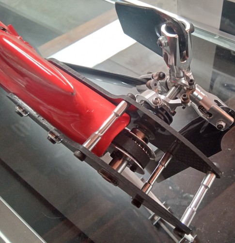 SAB Heli Division Goblin Urukay Competition White/Red R/C Helicopter | eBay