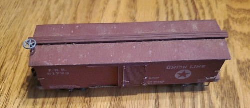 Woodbox H.O. Boxcar Union Line 61723 | eBay