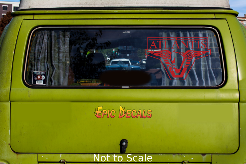 Stargate Atlantis Laptop Vinyl Decal / Sticker SG1 SGC Window Truck Car ...
