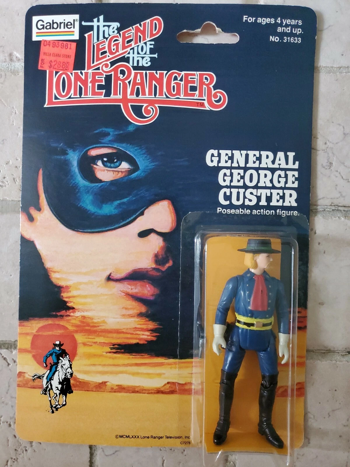 Купить Ибей | 1980 Gabriel The legend of the lone ranger general George ...