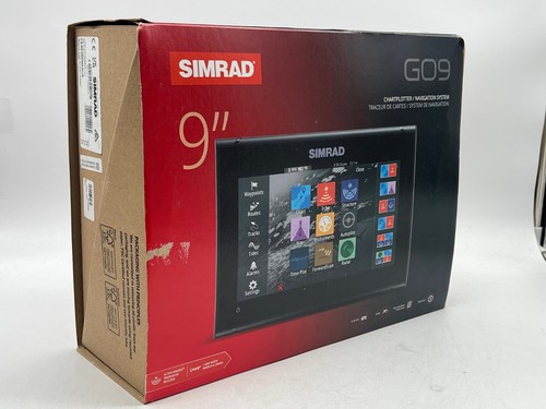 Simrad GO9 XSE Fishfinder Active Imaging 3 in 1 Transducer CMAP ...