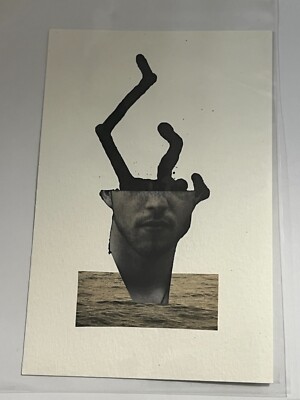 The Dream ACEO Artist Original 4x6 Postcard Collage Art Mixed Media ...