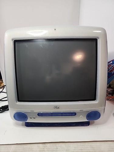 Apple iMac G3 Indigo M5521 - Year 2000 Tested And Works Perfectly... | eBay