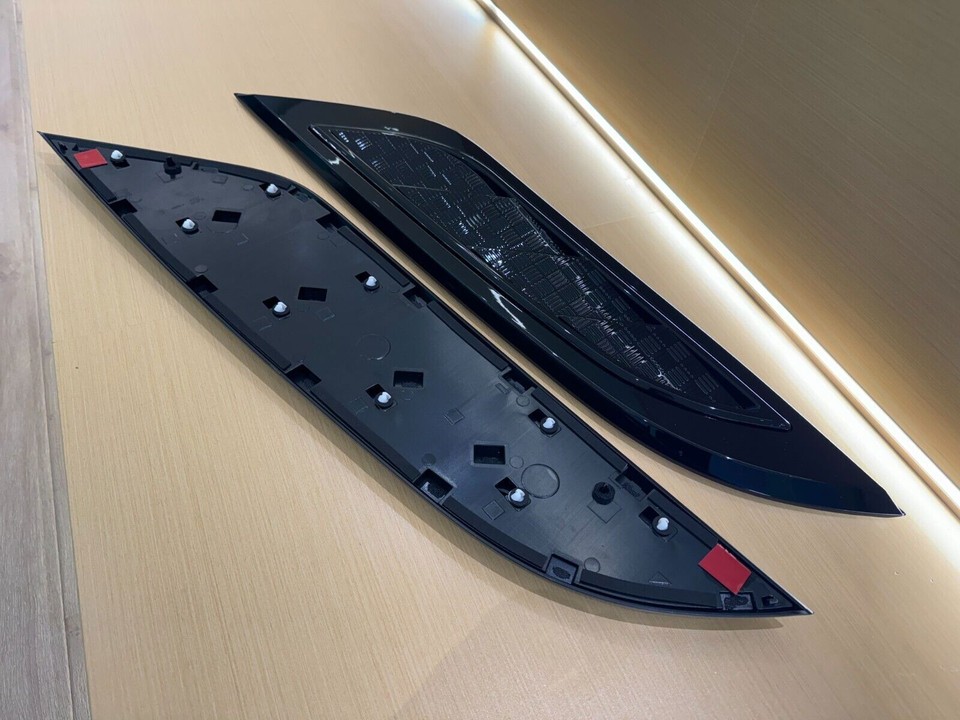 2PCS Front Side Hood Vent Trim Cover Fits For LR Defender 2021-2025 ...