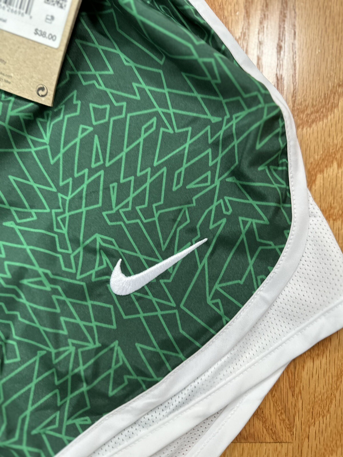 Nike Michigan State Spartans Womens Medium Shorts DA3838-330 Green Size ...