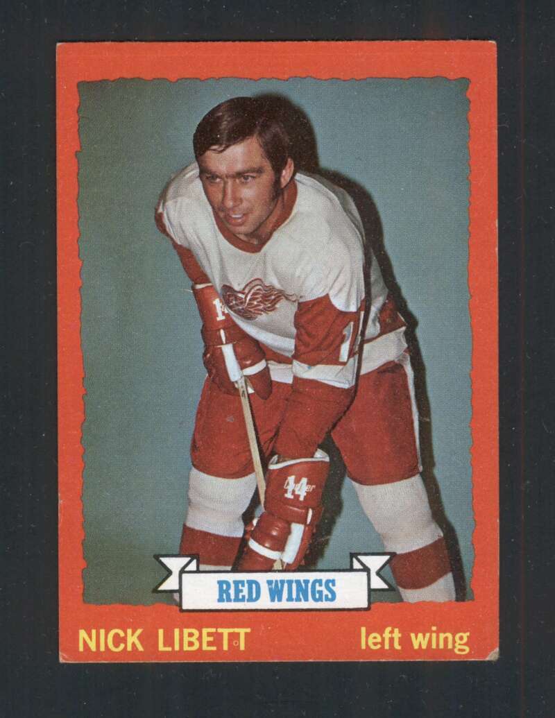 1973-74 Topps #49 Nick Libett VG/VGEX Red Wings 113261 | eBay