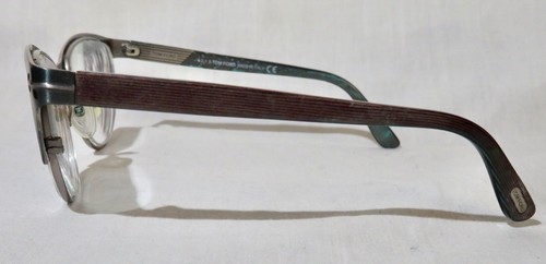 TOM FORD, Italy TF 5318 Eyeglasses 53-17-135, Green metal and ...