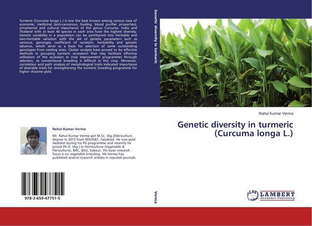 Genetic Diversity in Turmeric (Curcuma Longa l.) von Rahul Kumar Verma ...