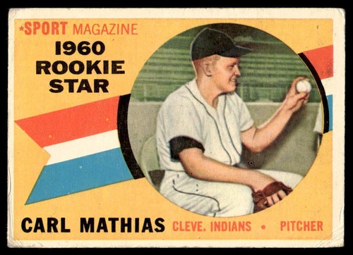 1960 Topps Carl Mathias #139 Cleveland Indians Baseball Card | eBay