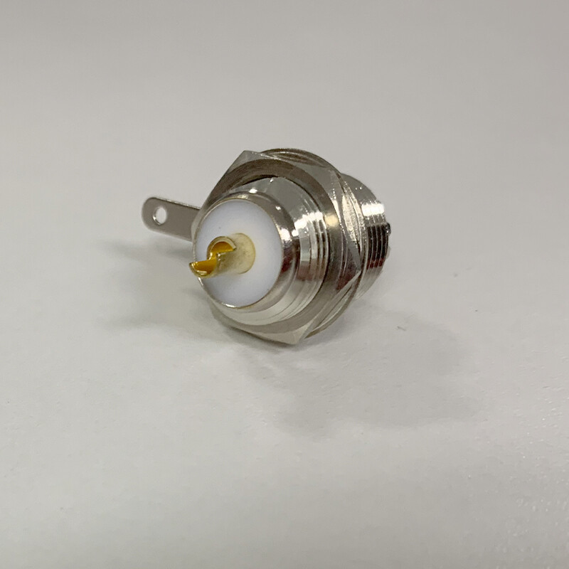 5Pcs SO-239 Female UHF Jack Round Solder Chassis Mount SO239 Bulkhead ...
