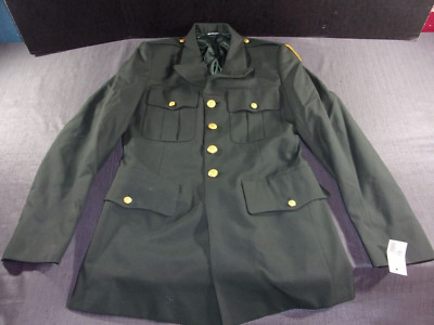 DSCP SERGE AG-489 CLASS A DRESS GREEN ARMY WOMENS DRESS UNIFORM COAT ...