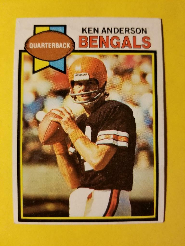 VINTAGE KEN ANDERSON #115 CINCINNATI BENGALS - AUGUSTANA VIKINGS - 1979 ...
