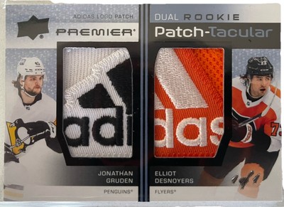 Gruden/Desnoyers 2023-24Upper Deck Premier Dual Adidas Logo Patch ...