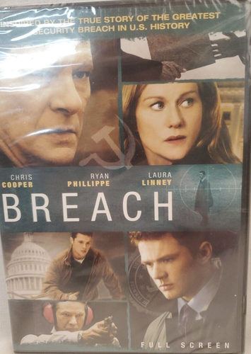 Breach DVD Movie Full Screen Ryan Phillippe Chris Cooper Laura Linney ...