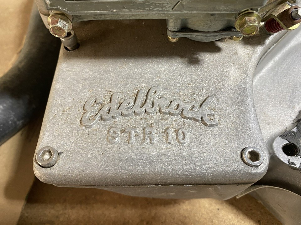 Edelbrock Dual Quad Manifold And Carbs For Small Block Chevy SBC ...