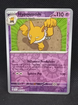 Carte Pokemon HYPNOMADE Français REVERSE - EV1 SV1 FR - 083/198 - Neuf ...
