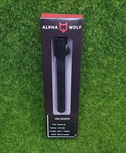 Lone Wolf AlphaWolf 5.32" Barrel M/35 Conversion to .357Sig Glock 35 ...