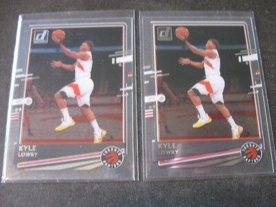 KYLE LOWRY 2-CARD LOT 2020-21 Clearly Donruss #39 TORONTO RAPTORS Mint ...