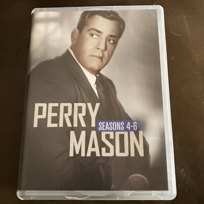 Perry Mason: Seasons 4-6 DVD 23 Disk Set 1960-1963 Raymond Burr Barbara ...