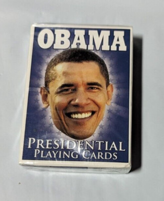Barack Obama Presidential Deck of Playing Cards - NEW Sealed Hope for ...