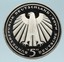 1985 GERMANY Eisenbahn German Railroads VINTAGE Proof 5 Mark German ...
