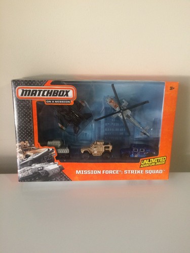 Matchbox - Mission Force - Strike Squad -5 Pack - 2014 - MIB - Free ...