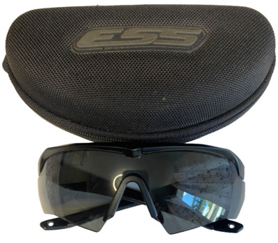 ESS Z87+ Crossbow Halfrim Wrap Black Sun glasses Case #81 | eBay