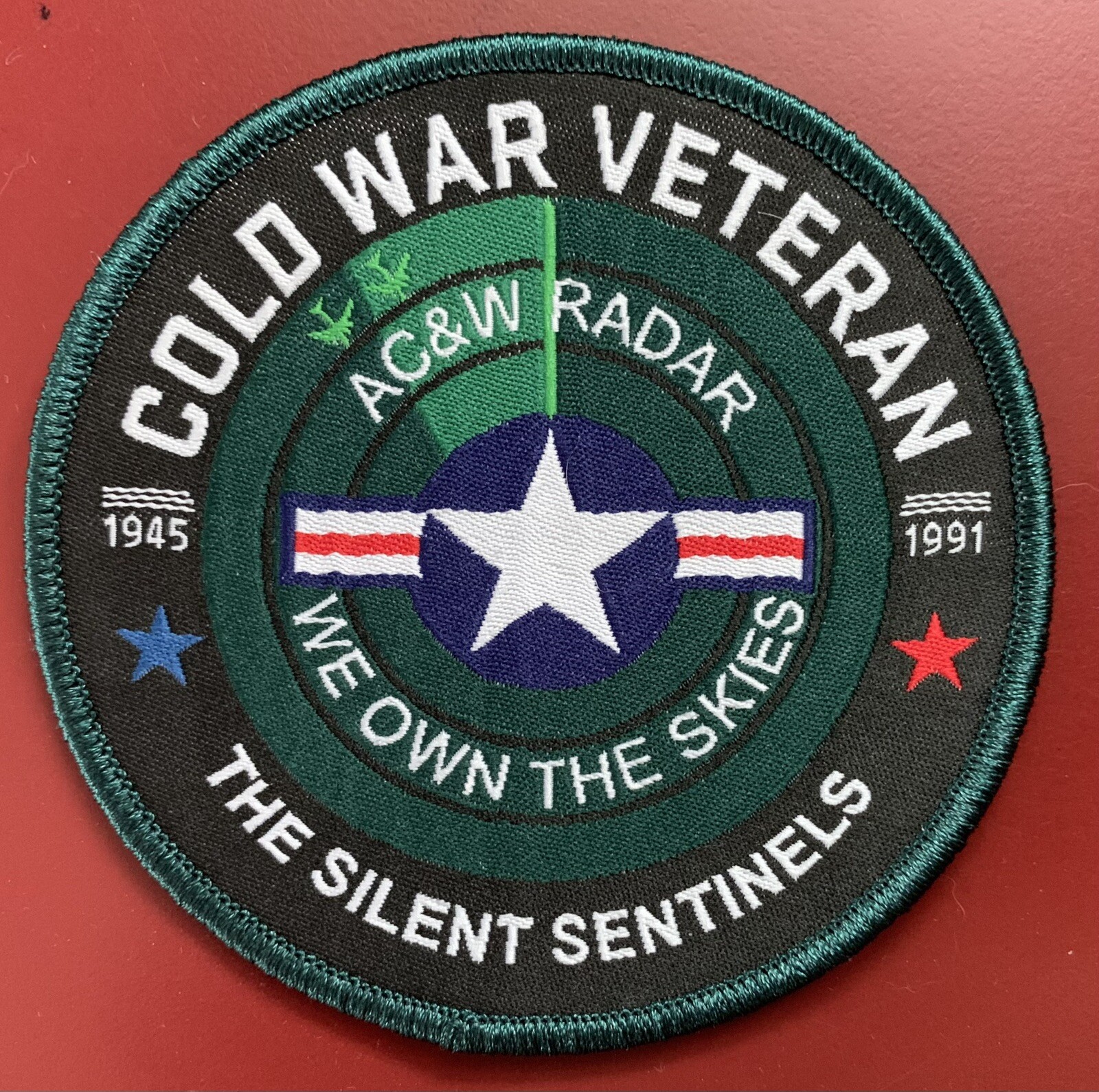 COLD WAR VETERAN USAF AC&W RADAR 3.5” PATCH | eBay