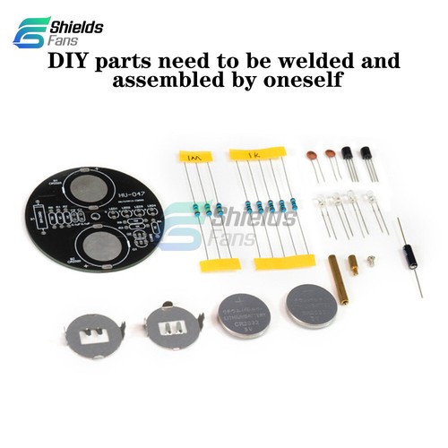 LED Rotating Gyro Flashing Light Soldering DIY Kit Diodes Electronic ...