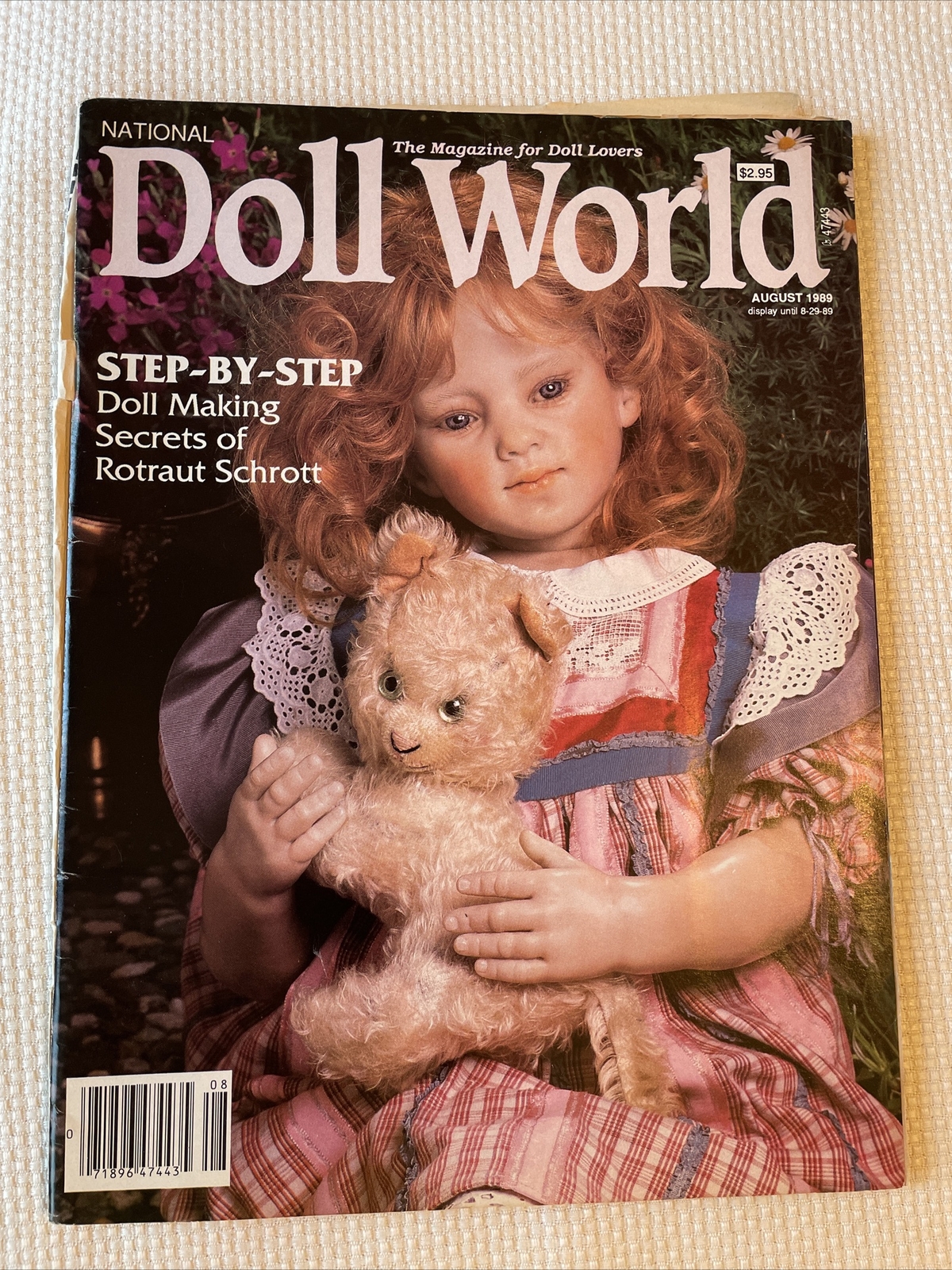 Vintage August 1989 National DOLL WORLD Magazine - “Step By Step Doll ...