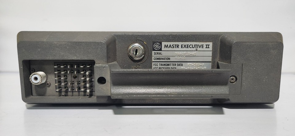 GE Mastr Executive II VHF High Band - Untested - No Key | eBay