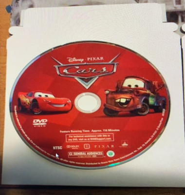 Cars Dvd Cover Art
