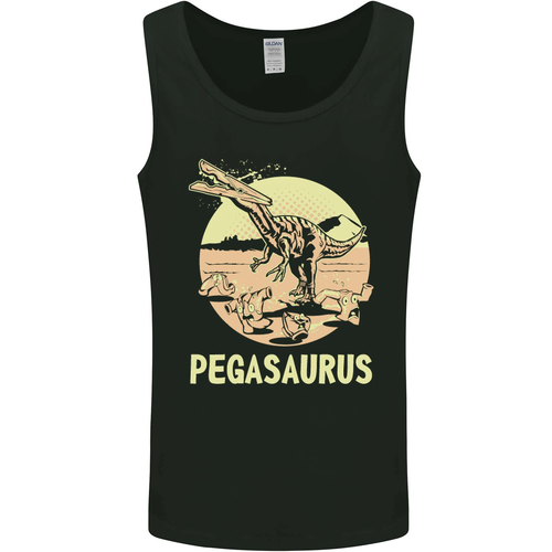 Pegasaurus Dinosaur T-Rex Funny Mens Vest Tank Top | eBay