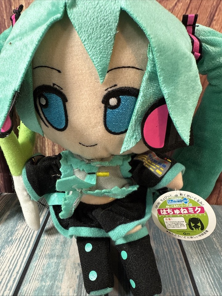 Hatsune Miku Plush Doll 10 inch Japanese Anime Stuffed Toy Soft Pillow ...