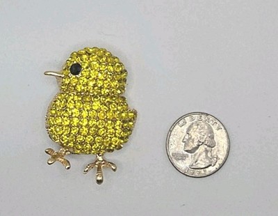 Chick Pin Brooch Yellow Easter NEW Fashion jewelry Free Shipping 2 Inch ...