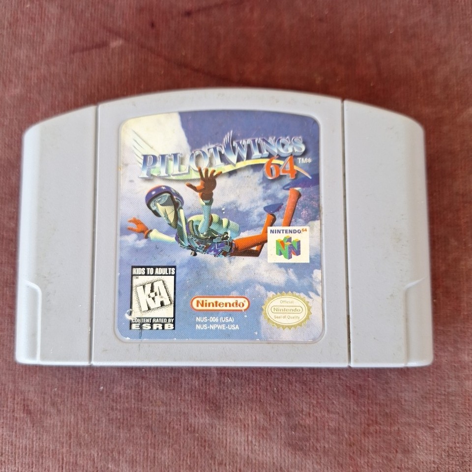 Pilot Wings 64 Pilotwings Nintendo 64 N64 Authentic | Game Only Tested ...