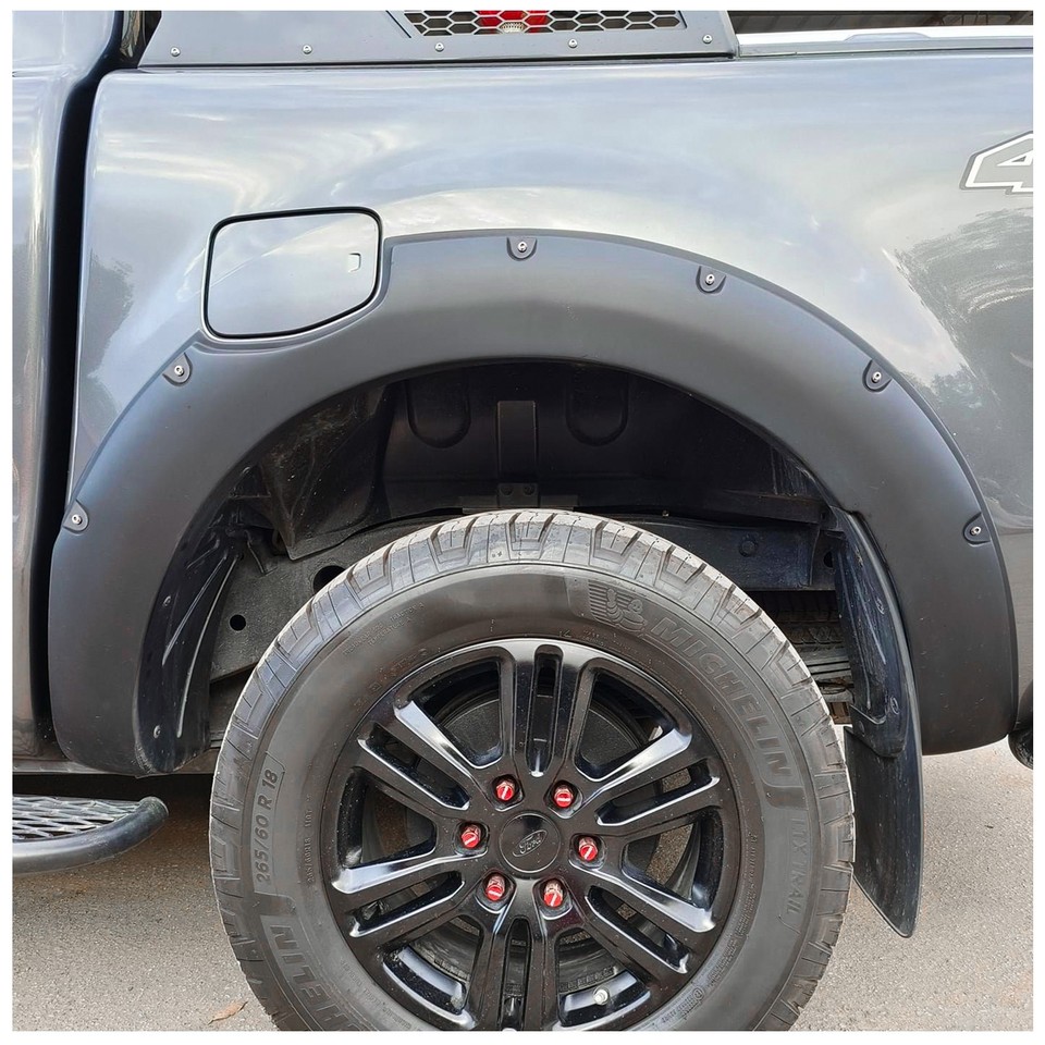 For Ford Ranger 2015-22 Wide Wheel Arches Bonnet Scoop Guard Protector ...